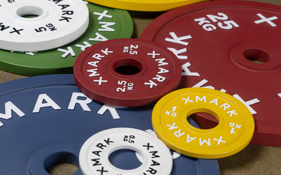 Powerlifting Calibrated Steel Plates (kg) – XMARK