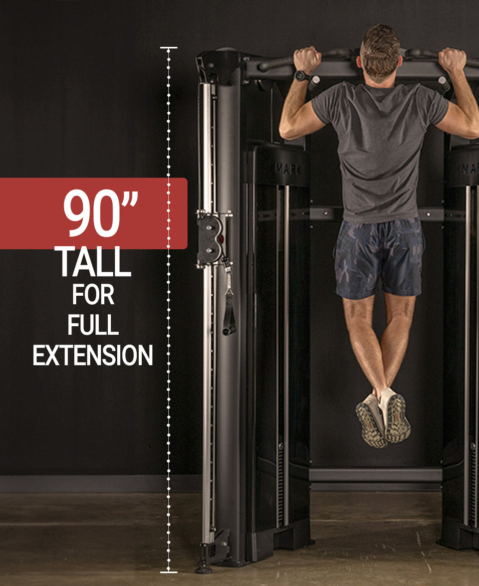 Functional Trainer With Dual 230 lb Weight Stacks – XMARK