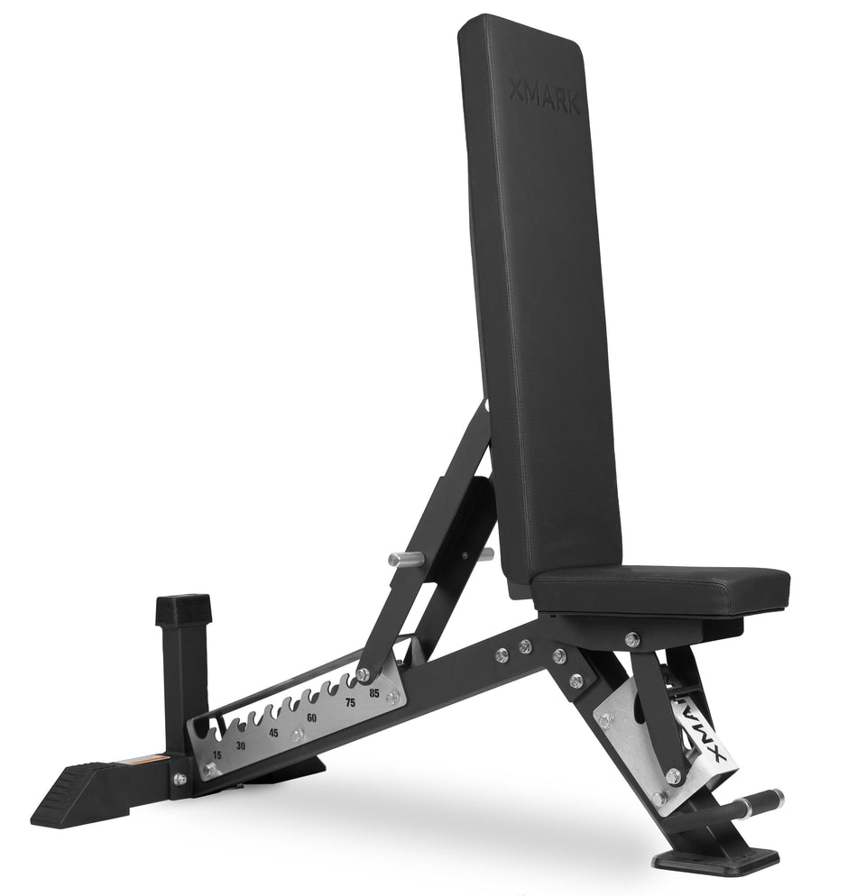 Black Hawk Commercial Adjustable Weight Bench (Pre-assembled) – XMARK