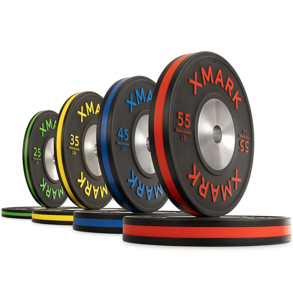 Black Competition Bumper Plates (LB) – XMARK