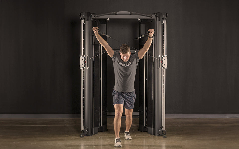 Functional Trainer With Dual 230 lb Weight Stacks – XMARK
