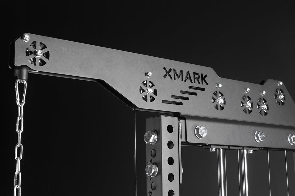 Commercial Half Rack Functional Trainer | Lat Pulldown at Home | XMARK