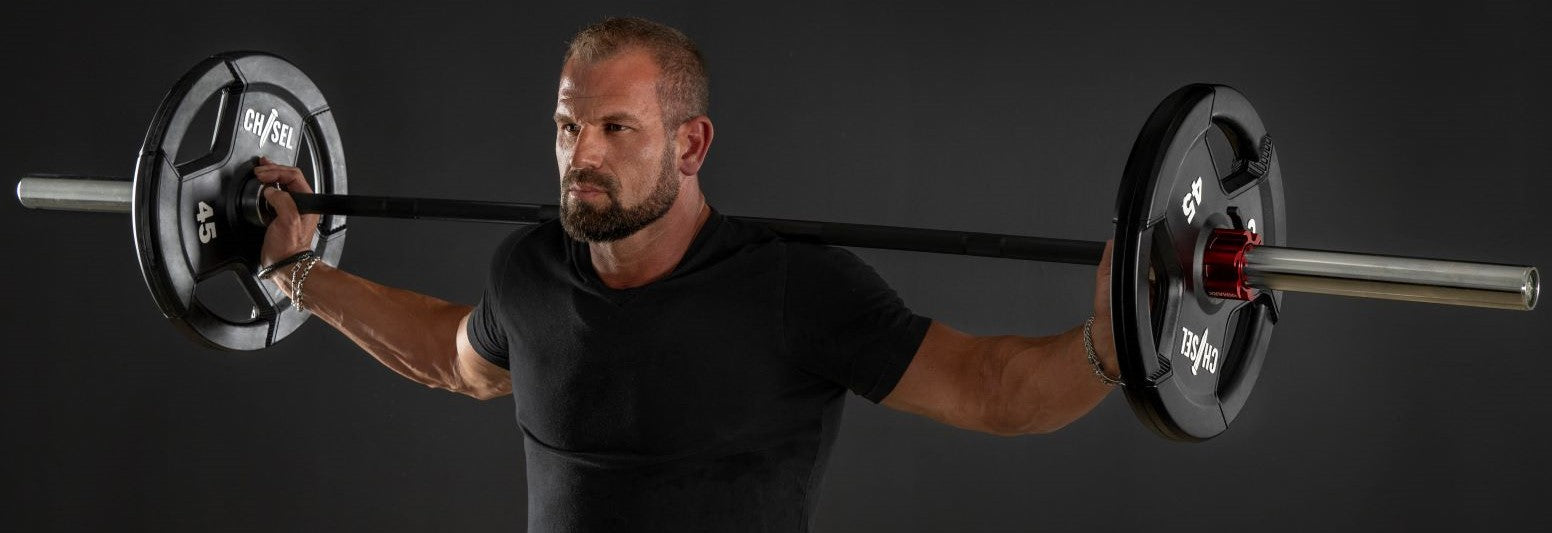 Crowbar Olympic Barbell | 7 ft straight bar | Weight lifting – XMARK