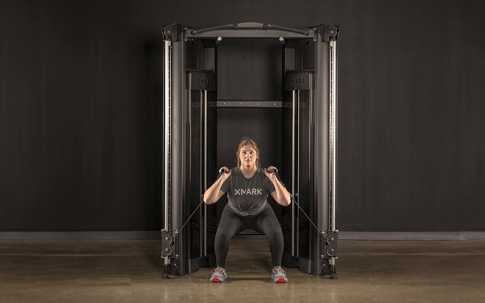 Functional Trainer With Dual 230 lb Weight Stacks – XMARK