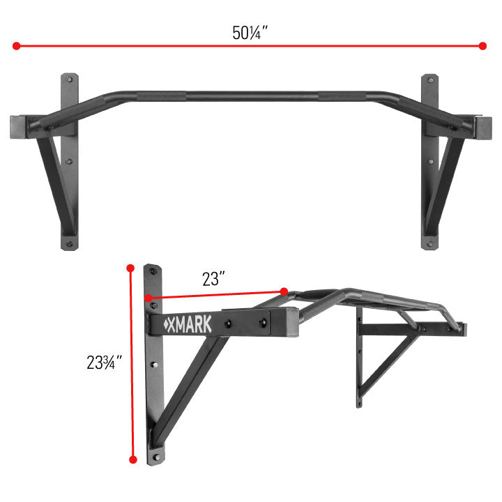 Commercial Wall-Mounted Pull-Up Bar | XMARK